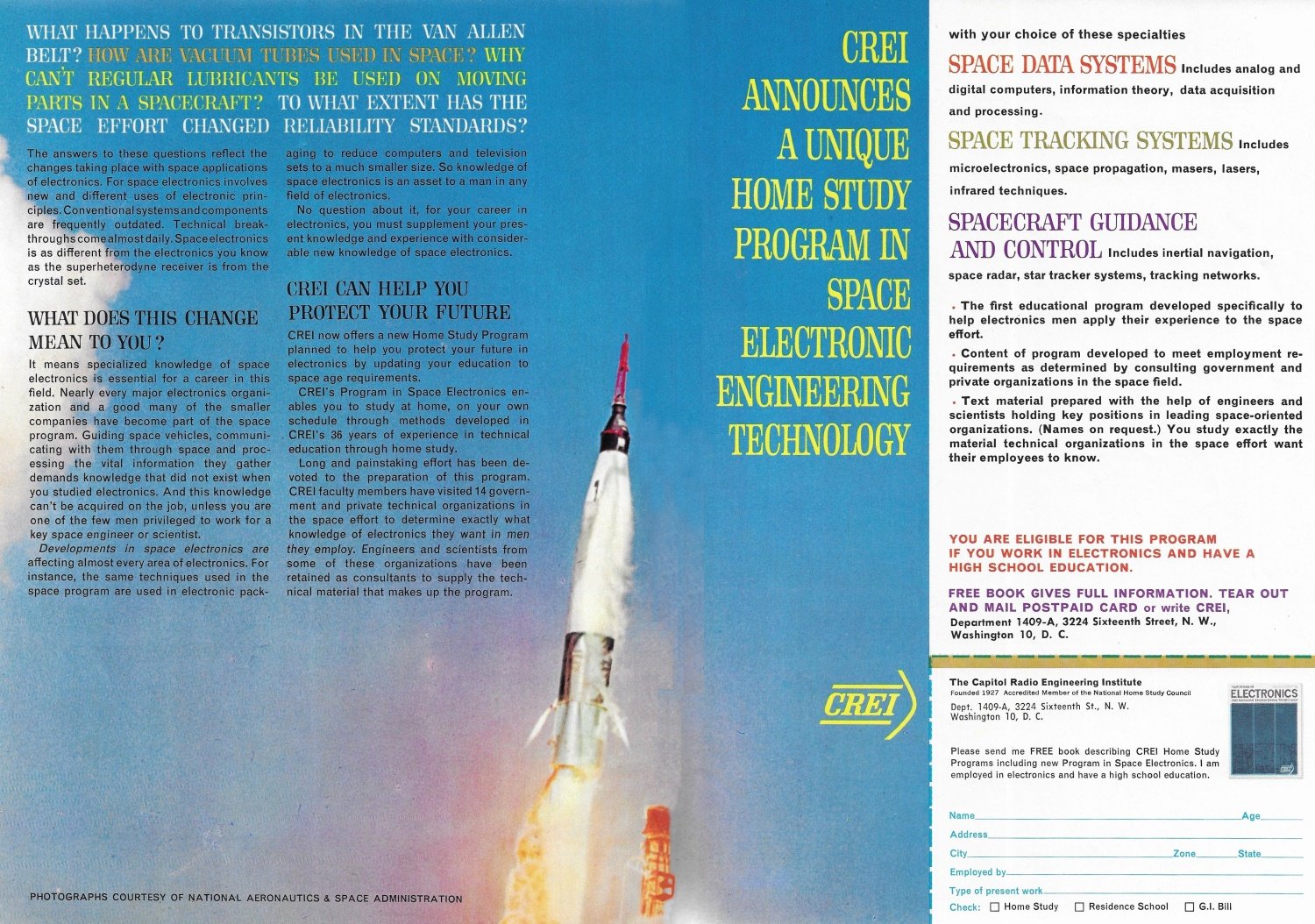 The Capitol Radio Engineering Institute Home Study Program, September ...